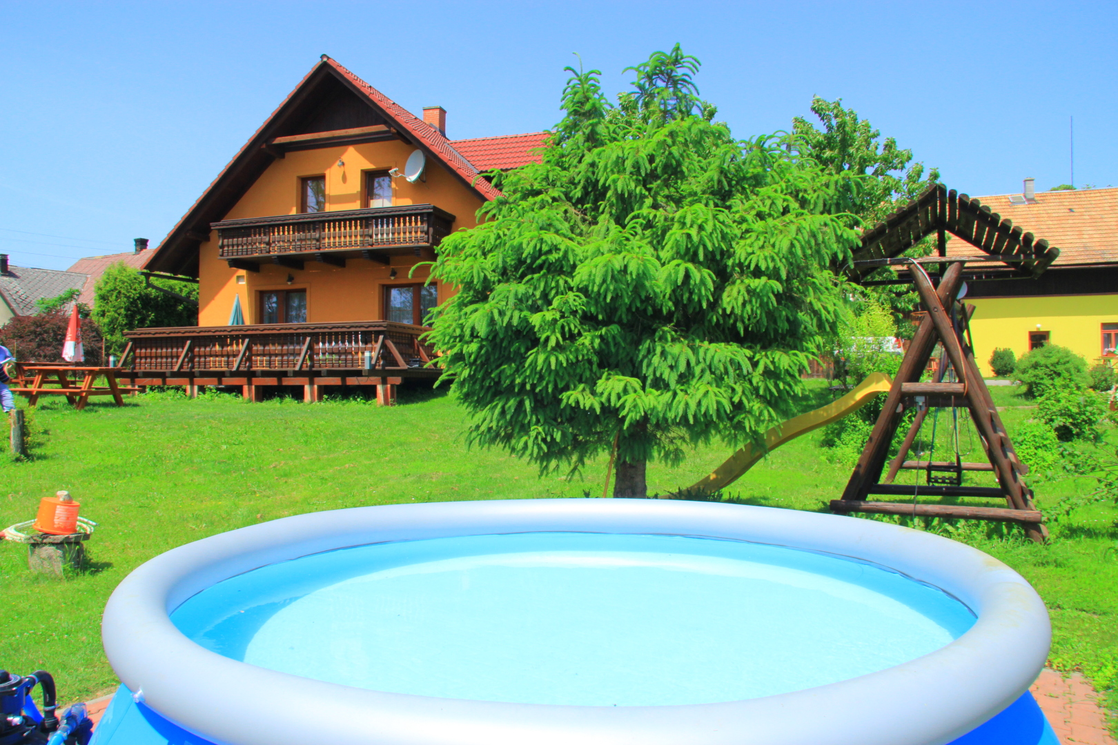 Apartmán Divoká Orlice - menší apartmán s bazénem a s relaxační ...