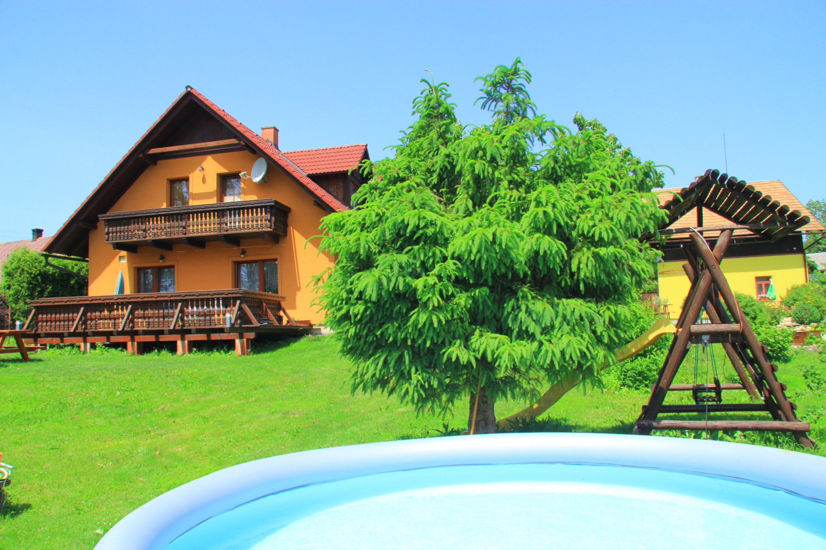 Apartmán Divoká Orlice - pohodlný apartmán s bazénem a s relaxační ...